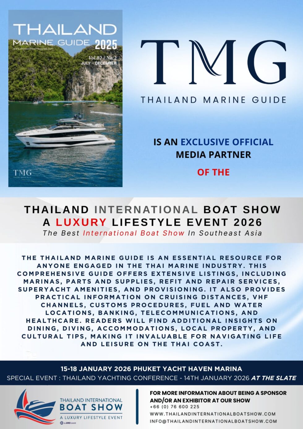 Thailand Marine Guide Is An Exclusive Official Media Partner of The ...